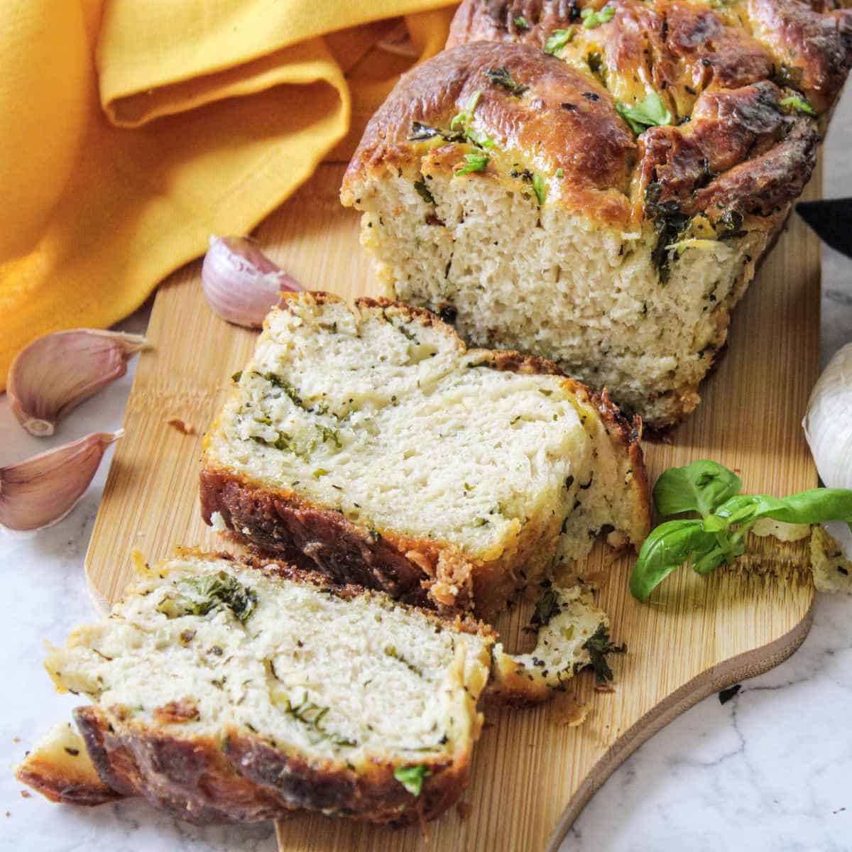 Garlic and Herb Bread Twist – I Knead Bread