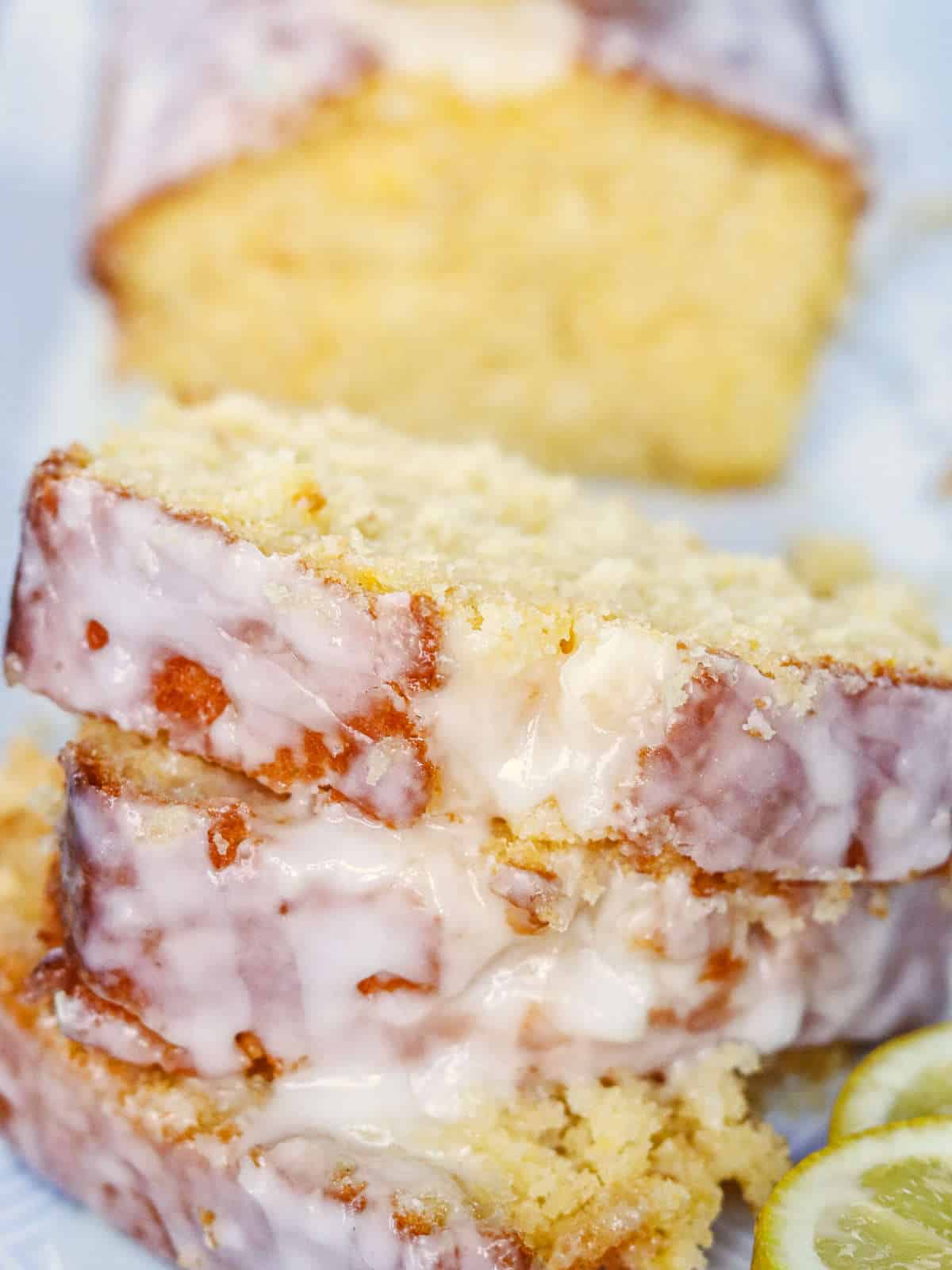 Lemon Bread with Glaze – I Knead Bread