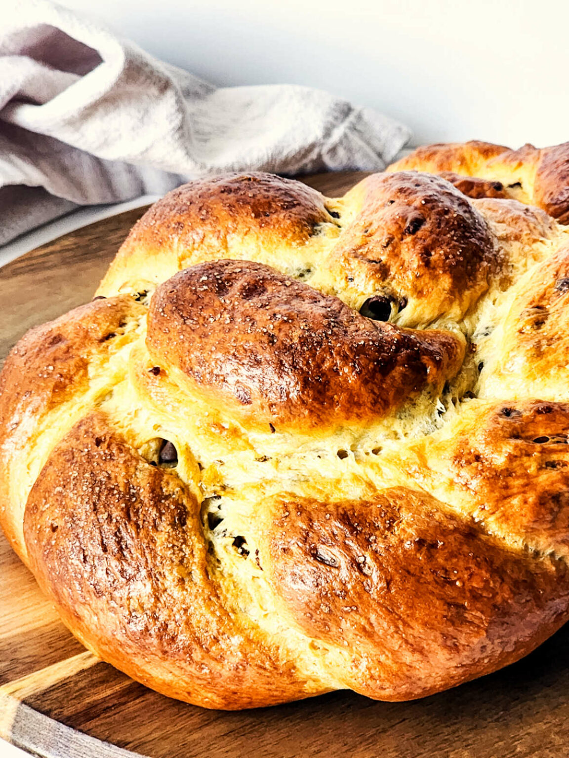Decadent Round Chocolate Brioche I Knead Bread